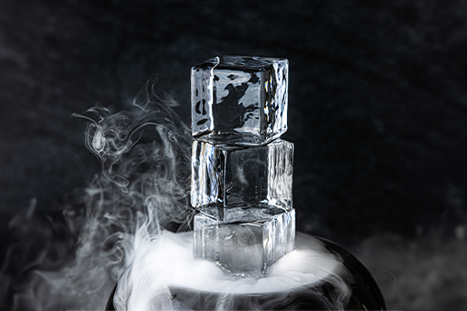 Clear Whiskey Ice Cubes
